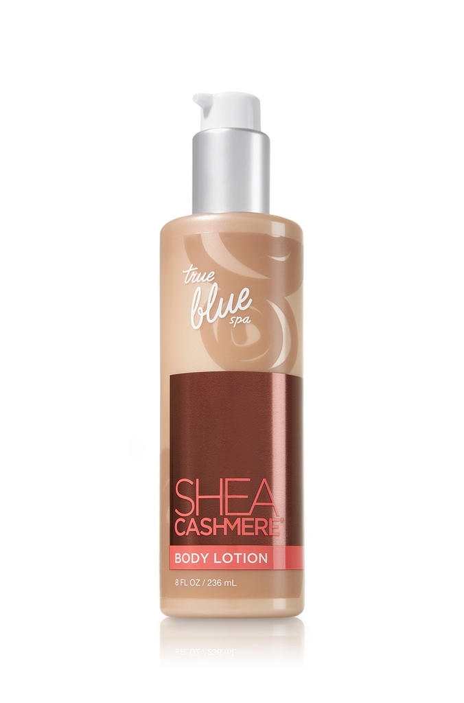 Bath And Body Works True Blue Spa Shea Cashmere Body Lotion Bath And Body
