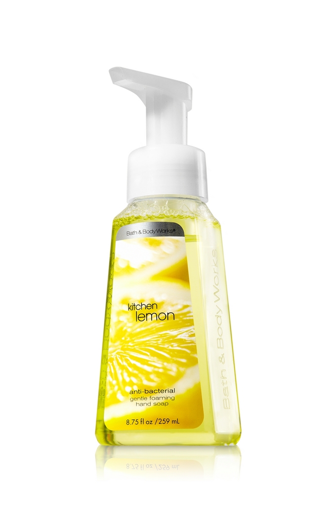 Bath & Body Works Kitchen Lemon Anti-Bacterial Gentle Foaming Hand Soap ...