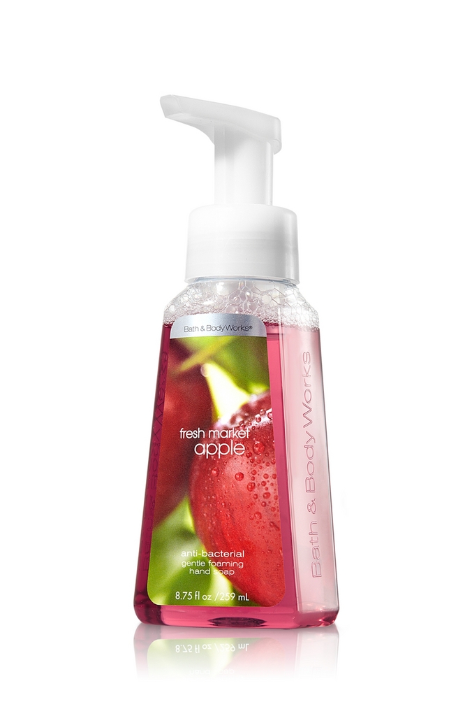 Bath & Body Works Fresh Market Apple Anti-Bacterial Gentle Foaming Hand ...