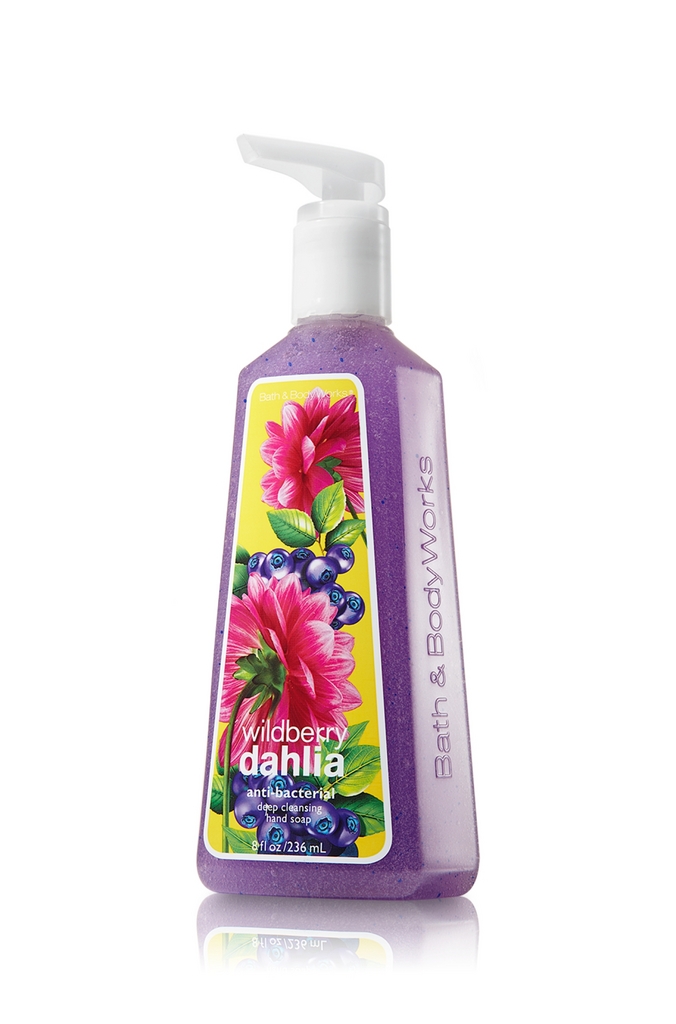 Bath & Body Works Wildberry Dahlia Anti-Bacterial Deep Cleansing Hand ...