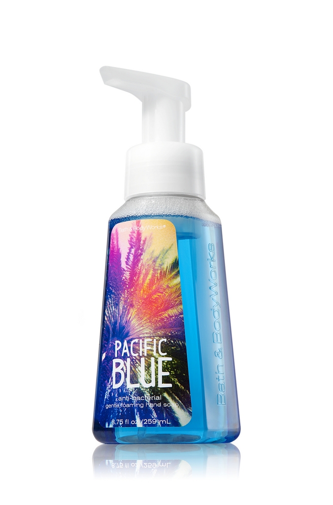 Bath & Body Works Pacific Blue Anti-Bacterial Gentle Foaming Hand Soap ...