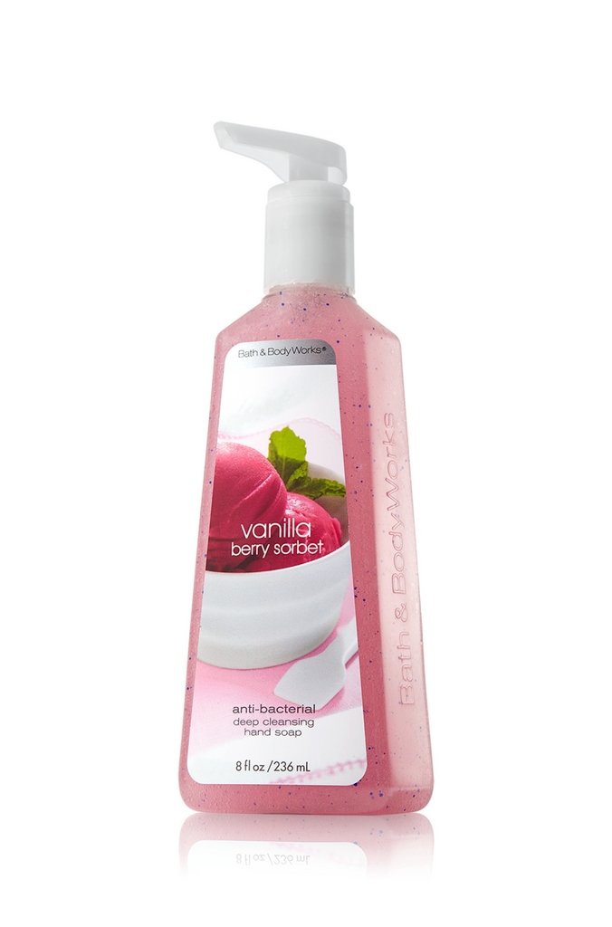 Bath & Body Works Vanilla Berry Sorbet Anti-Bacterial Deep Cleansing ...