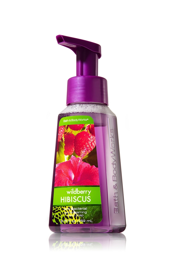 Bath & Body Works Wildberry Hibiscus Anti-Bacterial Gentle Foaming Hand ...