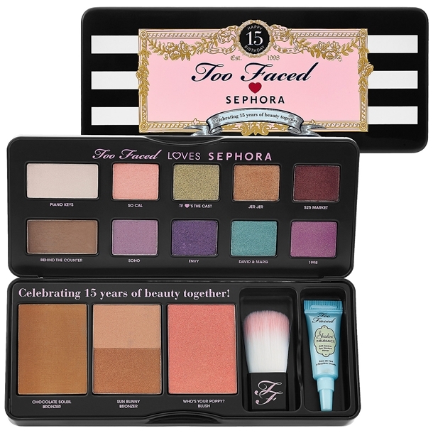 Too Faced Loves Sephora 15 Years Beauty Palette | Makeup | BeautyAlmanac