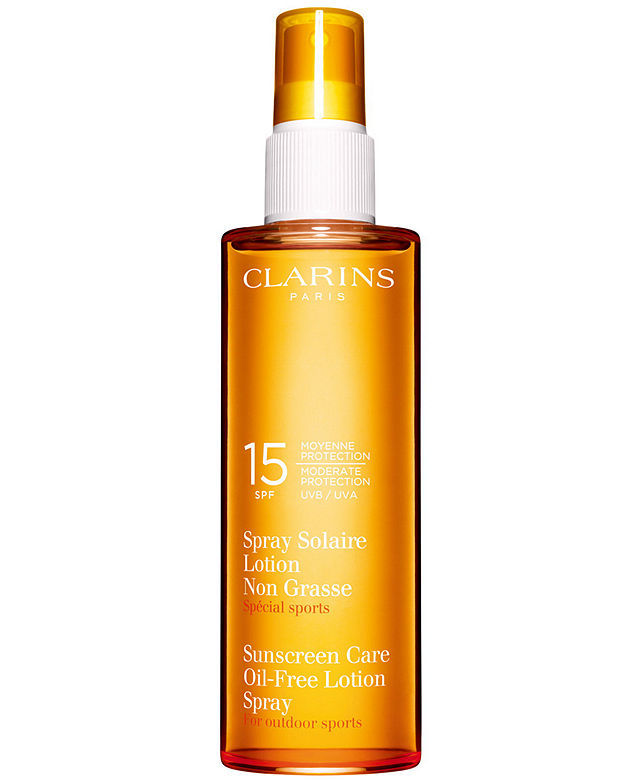 Clarins Sun Care Oil Spray SPF15 | Skin Care | BeautyAlmanac