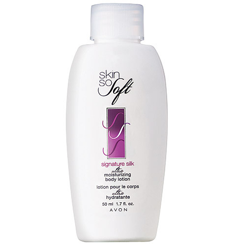 Avon SKIN SO SOFT Signature Silk Ultra Moisturizing Body Lotion Mini ...