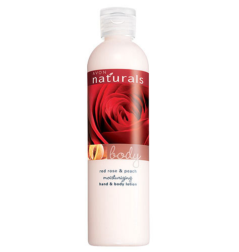 Avon NATURALS Red Rose & Peach Moisturizing Hand & Body Lotion | Skin ...
