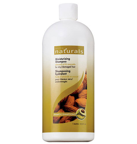 Avon NATURALS Almond Oil & Avocado Moisturizing Shampoo - Bonus Size ...