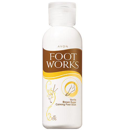 Avon Foot Works Vanilla & Brown Sugar Calming Foot Soak | Bath & Body ...
