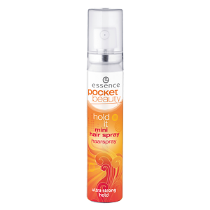 Essence Pocket Beauty Hold It Mini Hair Spray | Hair Care | BeautyAlmanac