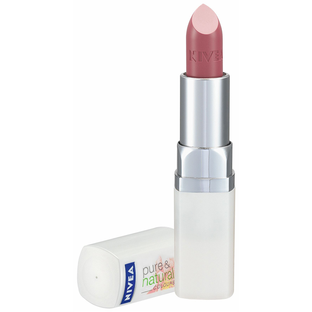 Nivea PURE & NATURAL COLOURS LIPSTICK | Makeup | BeautyAlmanac