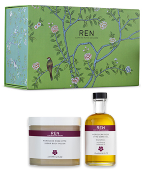 REN Rose Bath Gift Set | Bath & Body | BeautyAlmanac