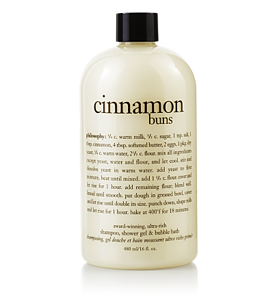 Philosophy Cinnamon Buns Shampoo, Shower Gel & Bubble Bath | Bath ...