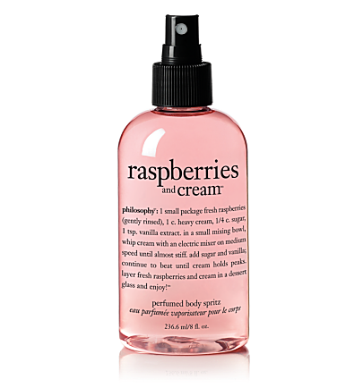Philosophy Raspberries Cream Perfumed Body Spritz | Bath & Body ...