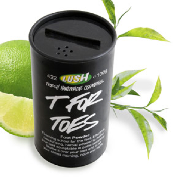 Lush T for Toes Dusting Powder | Bath & Body | BeautyAlmanac