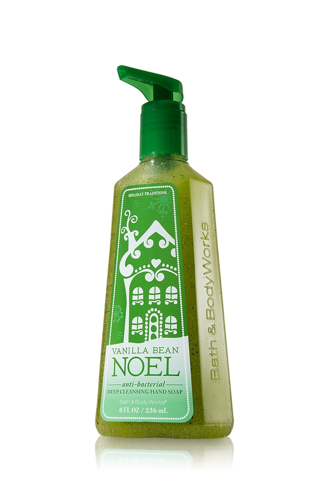 Bath & Body Works Vanilla Bean Noel Anti-Bacterial Deep Cleansing Hand ...