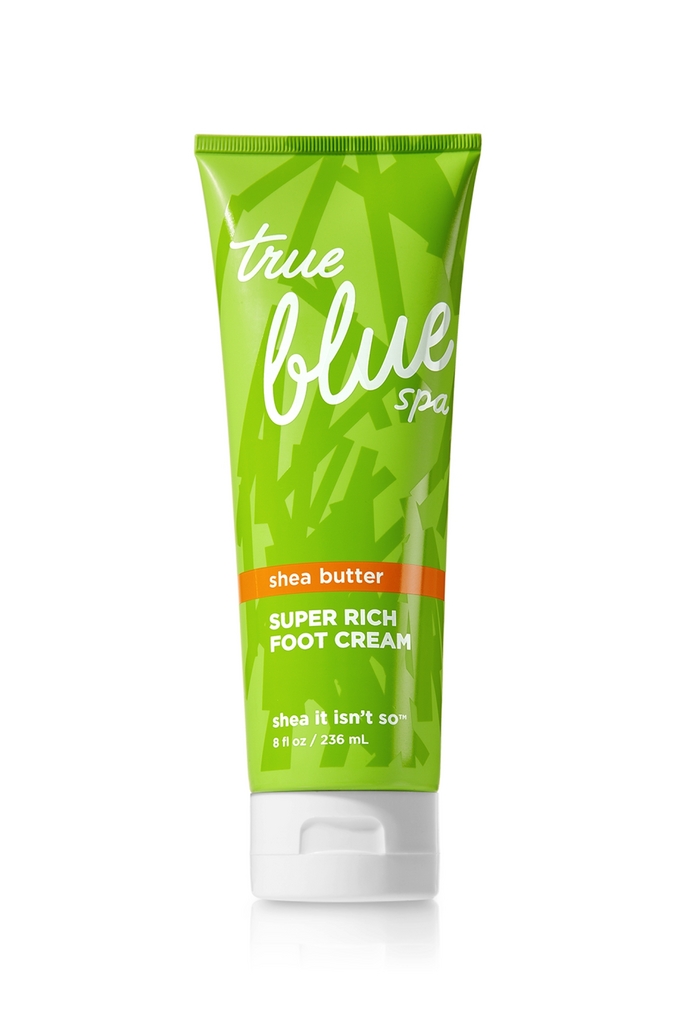 Bath And Body Works True Blue Spa Super Rich Foot Cream Shea It Isnt