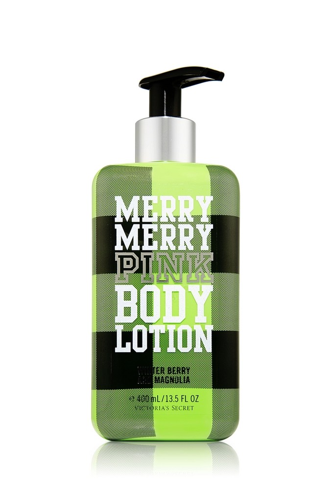 Bath & Body Works Merry Merry Pink Victoria's Secret PINK® Body Lotion ...