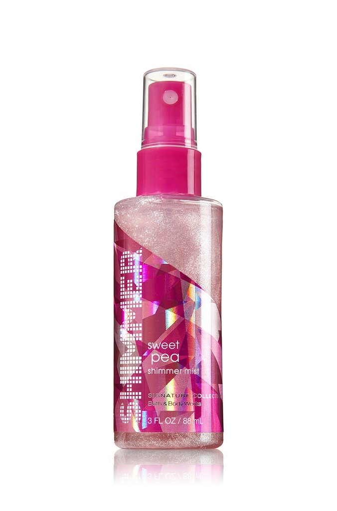 Bath & Body Works Sweet Pea® Signature Collection Mini Shimmer Mist ...