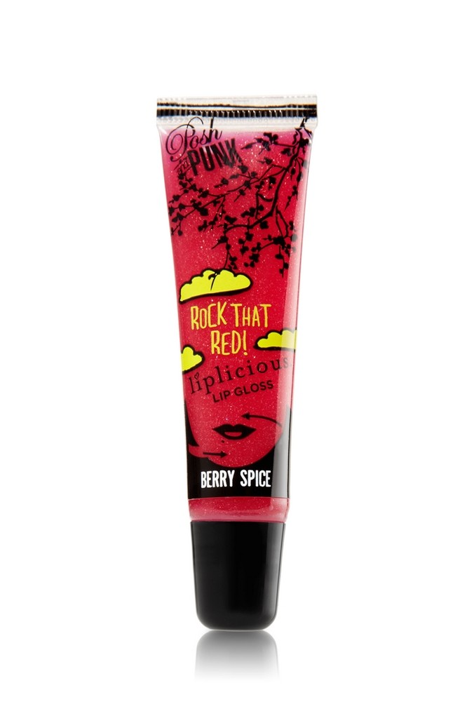 Bath & Body Works Rock that Red Liplicious Posh & Punk Lip Gloss ...