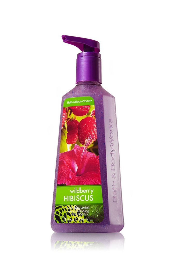 Bath & Body Works Wildberry Hibiscus Anti-Bacterial Deep Cleansing Hand ...