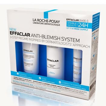 La Roche-Posay Effaclar 3-Step Anti-Blemish System | Skin Care ...