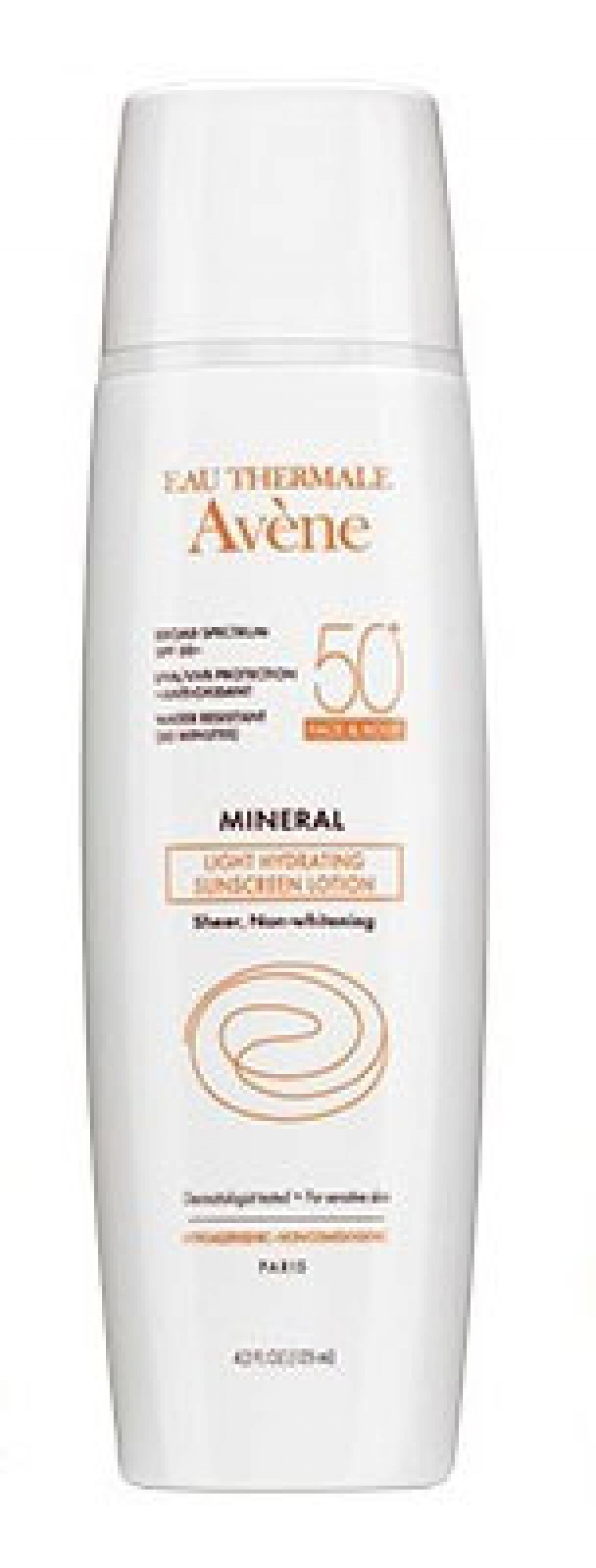 Avène MINERAL Light Hydrating Sunscreen Lotion SPF 50 (Face Body ...