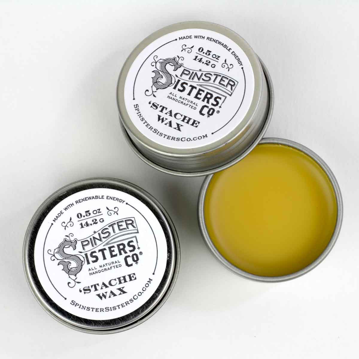 Spinster Sisters 'Stache Wax | Men | BeautyAlmanac