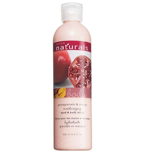 Avon NATURALS Pomegranate & Mango Moisturizing Hand Body Lotion | Skin ...