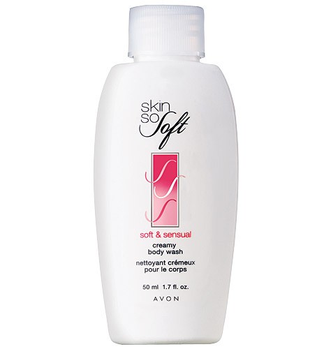 Avon SKIN SO SOFT Soft & Sensual Creamy Body Wash Mini | Bath & Body ...