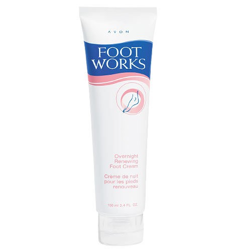 Avon Foot Works Overnight Renewing Foot Cream | Bath & Body | BeautyAlmanac