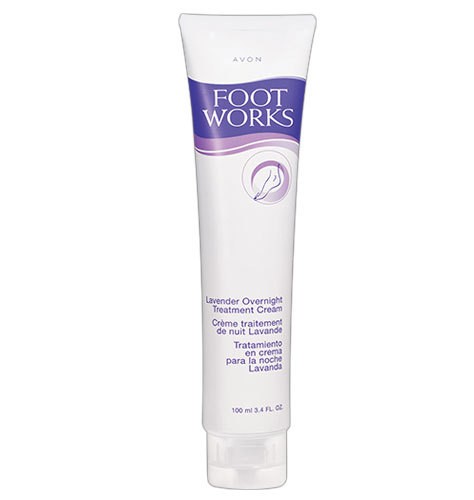 Avon Foot Works Lavender Overnight Treatment Cream | Bath & Body ...