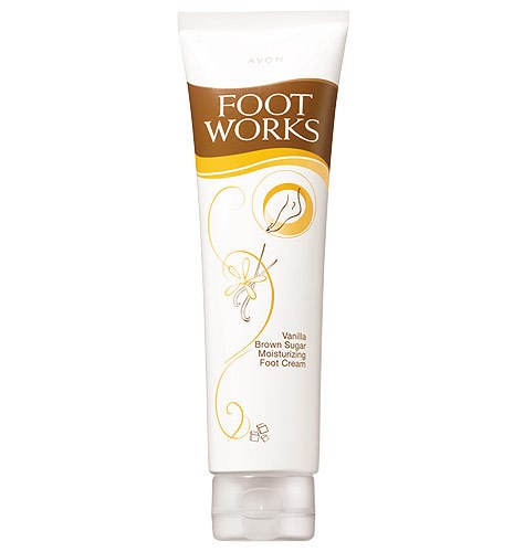 Avon Foot Works Vanilla & Brown Sugar Moisturizing Foot Cream | Bath ...
