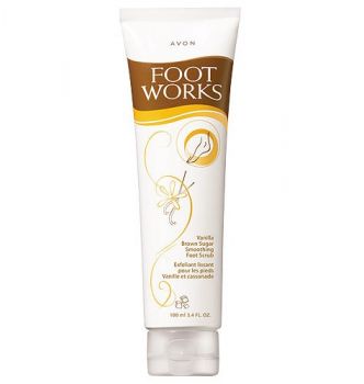 Avon Foot Works Vanilla & Brown Sugar Smoothing Scrub | Bath & Body ...