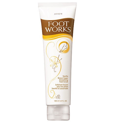 Avon Foot Works Vanilla & Brown Sugar Smoothing Scrub | Bath & Body ...