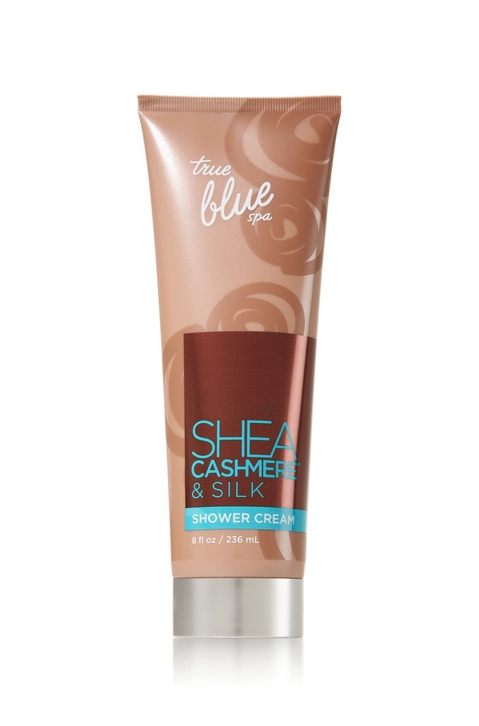 Bath And Body Works True Blue Spa Shea Cashmere And Silk Shower Cream